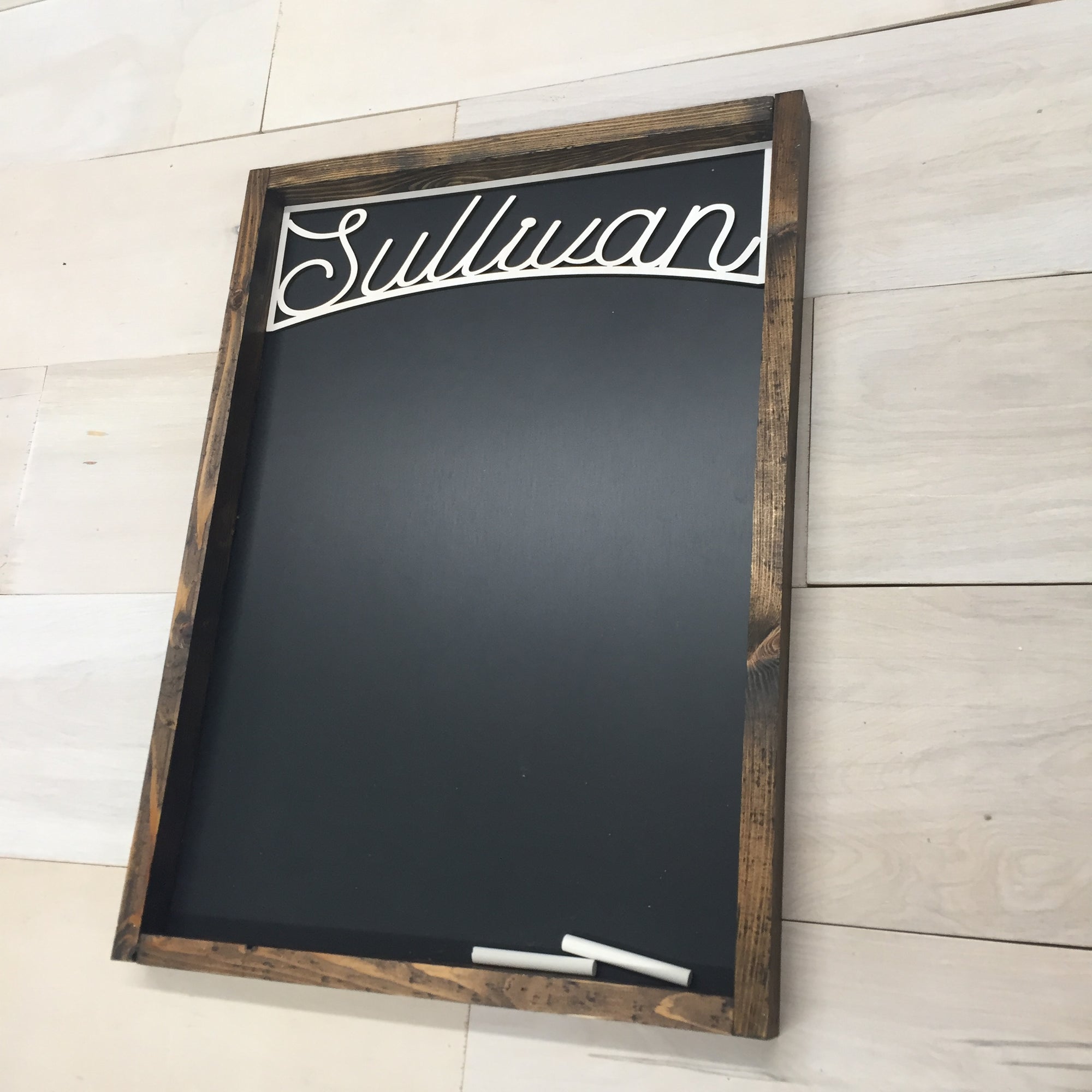 Personalized Large Chalkboard - Pinecone Home