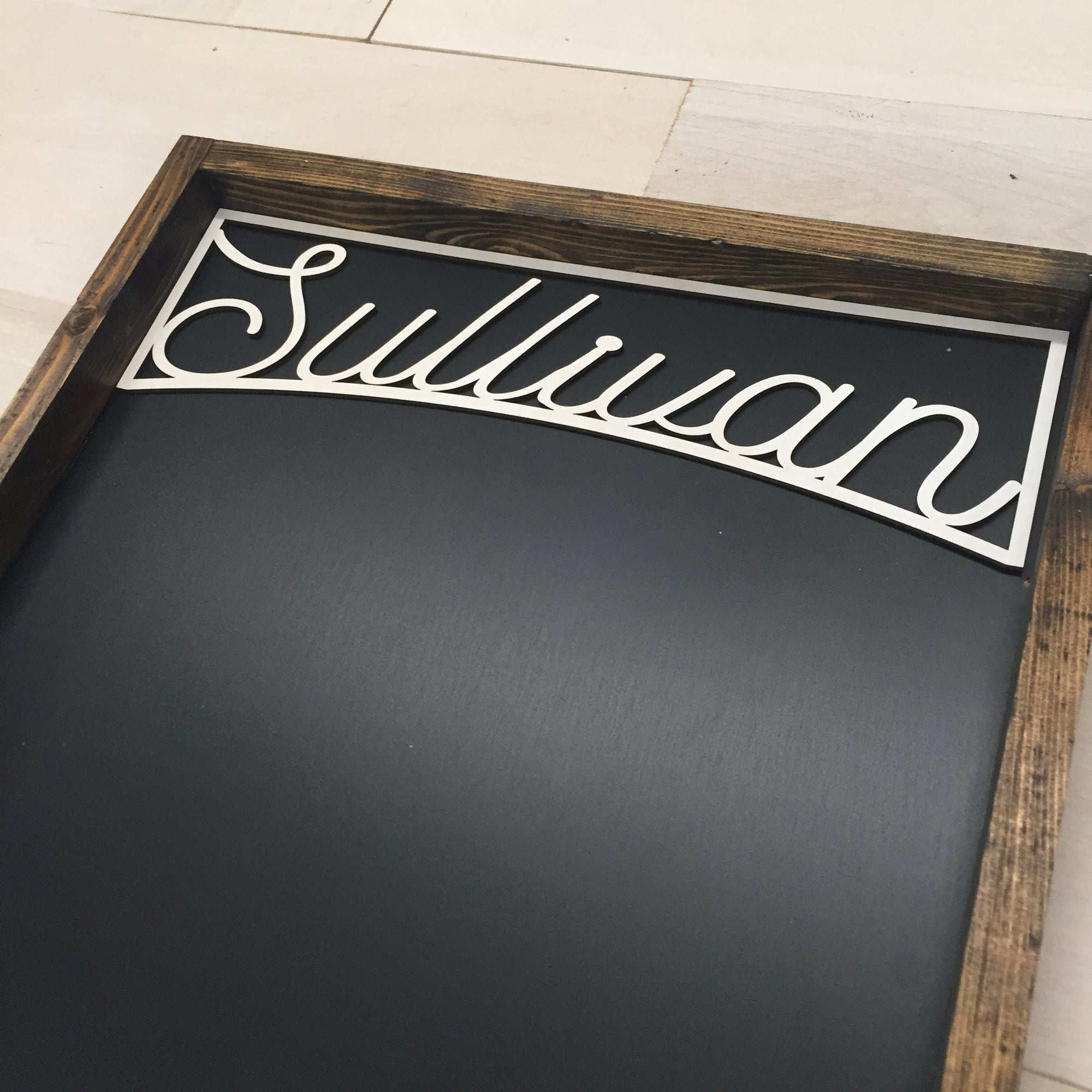 Personalized Large Chalkboard - Pinecone Home