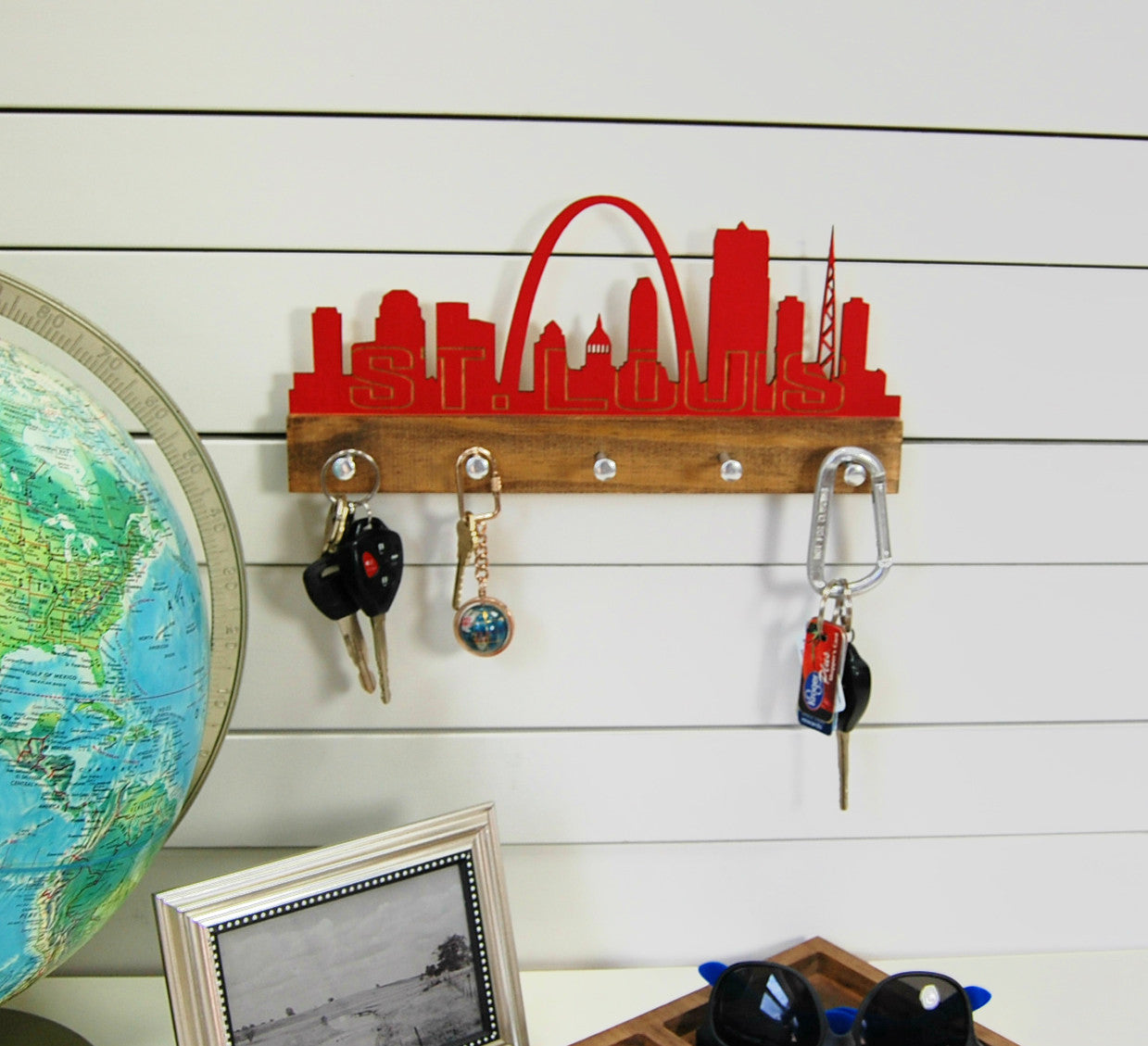 St. Louis Skyline Key Holder - Pinecone Home